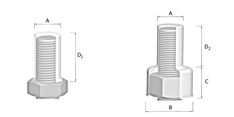 Protection Caps for Bolts and Nuts - Bolting Tools - Haitor