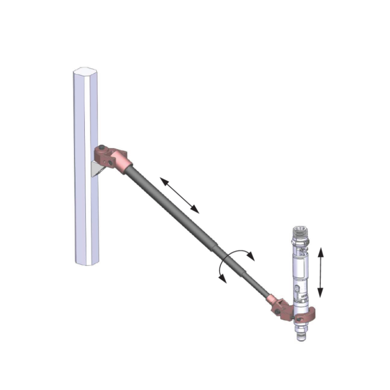 Carbon Fiber Telescopic Torque Reaction Arms - DOGA - Haitor