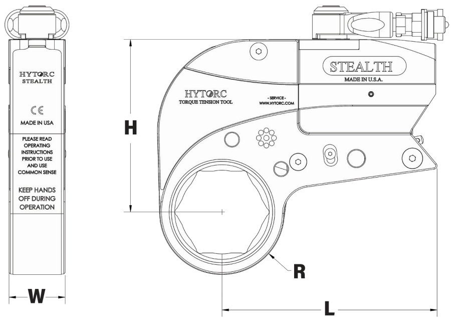 HYTORC STEALTH - Hydraulic Torque Wrenches - Haitor