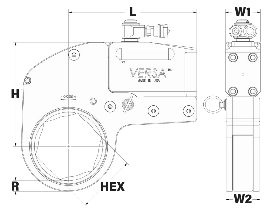 HYTORC VERSA - Hydraulic Torque Wrenches - Haitor