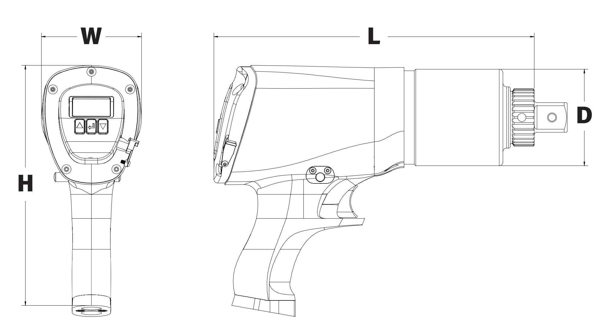 HYTORC jGun Digital - Pneumatic Torque Wrenches - Haitor